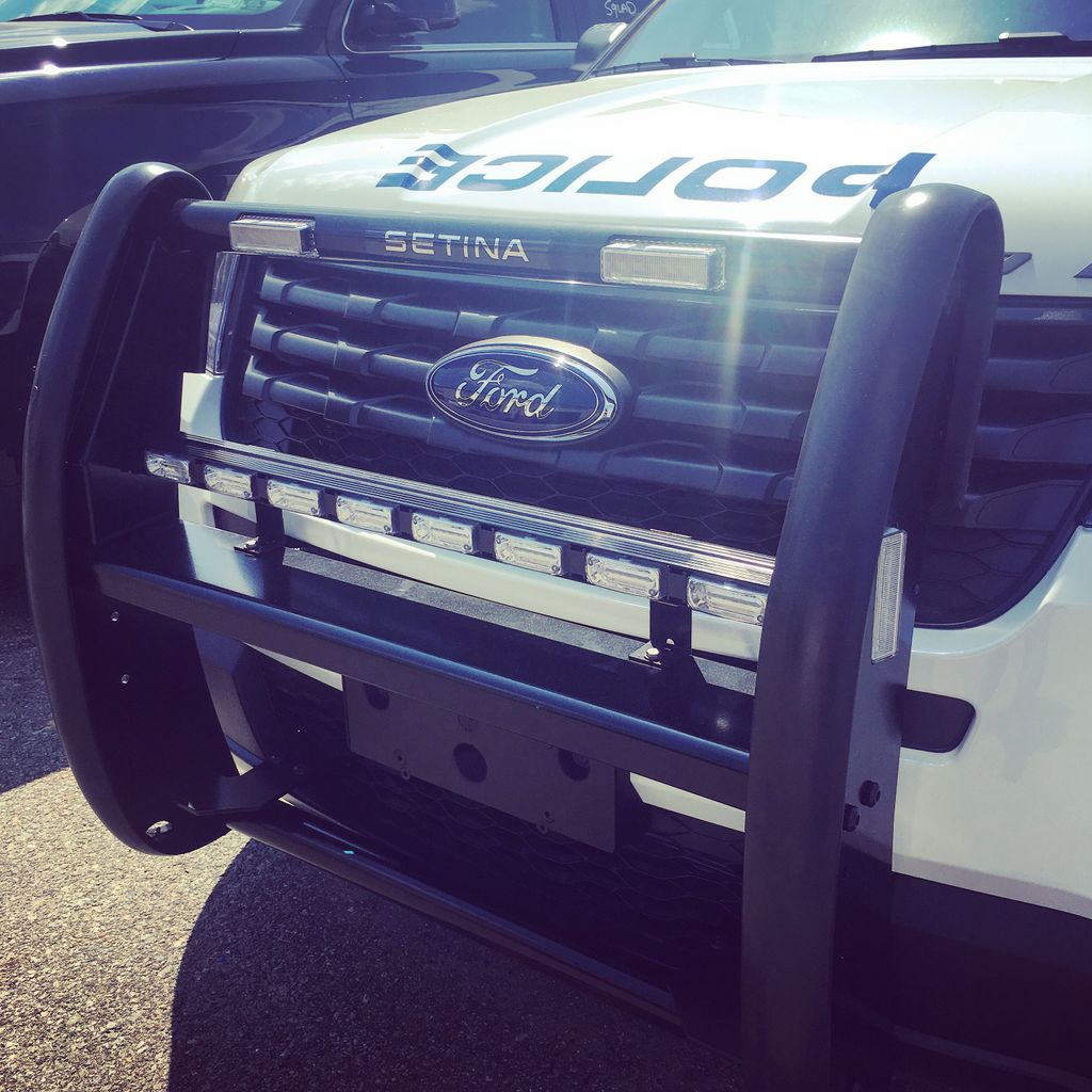 Police Push Bumper Lights