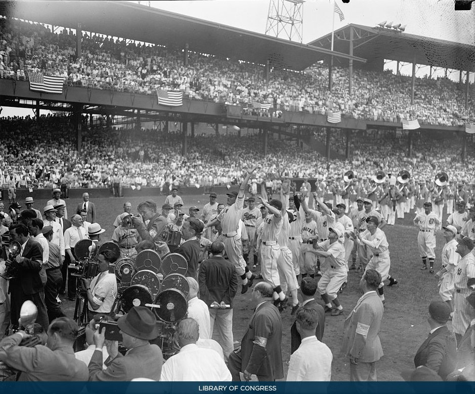 80 years ago Pres. Roosevelt threw the first pitch at the 5th ASG at ...