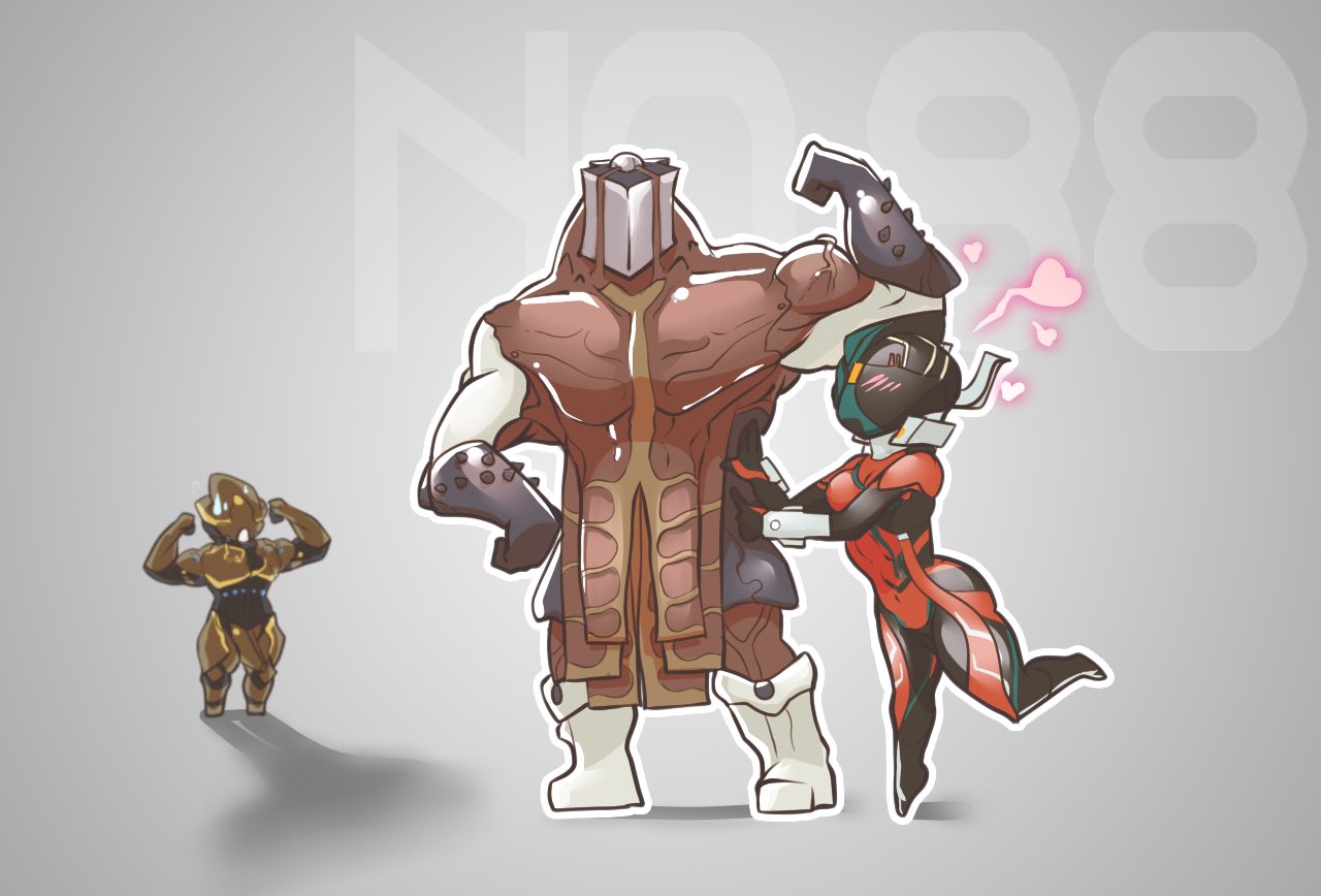 Warframe Rhino Fan Art