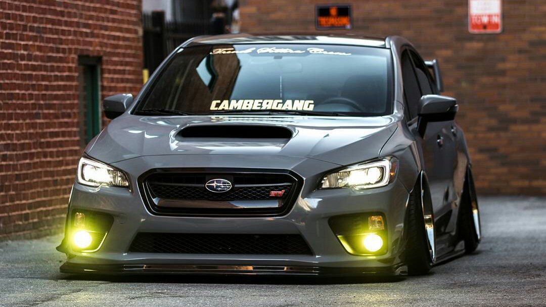 Stanced Subaru Wrx
