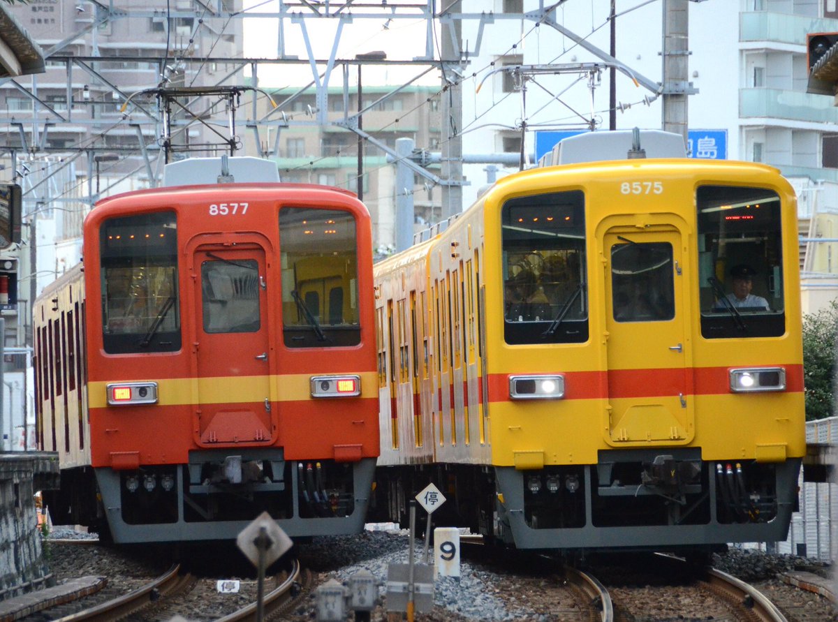 めっち(イベント垢) on Twitter: "東武リバイバルカラー8000系 #8568F #8577F #8575F #8198F…