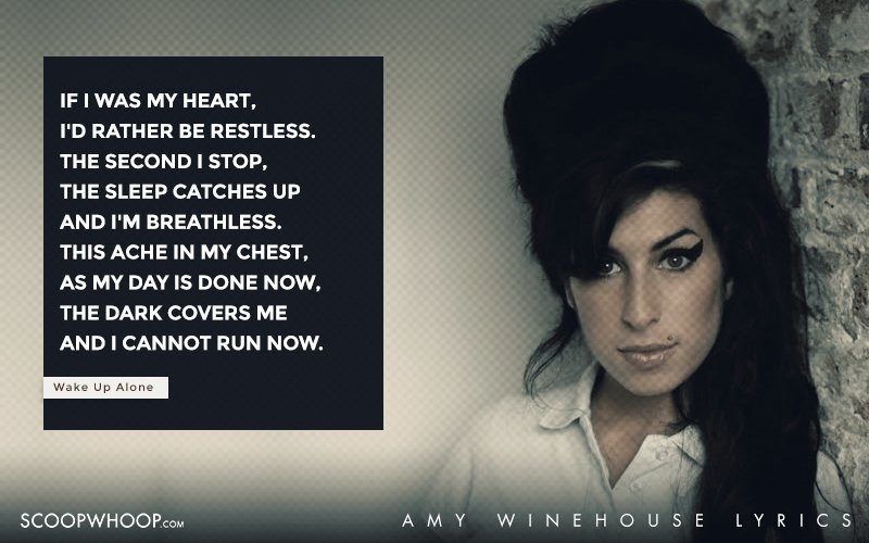 Amy Winehouse Lyric Quotes