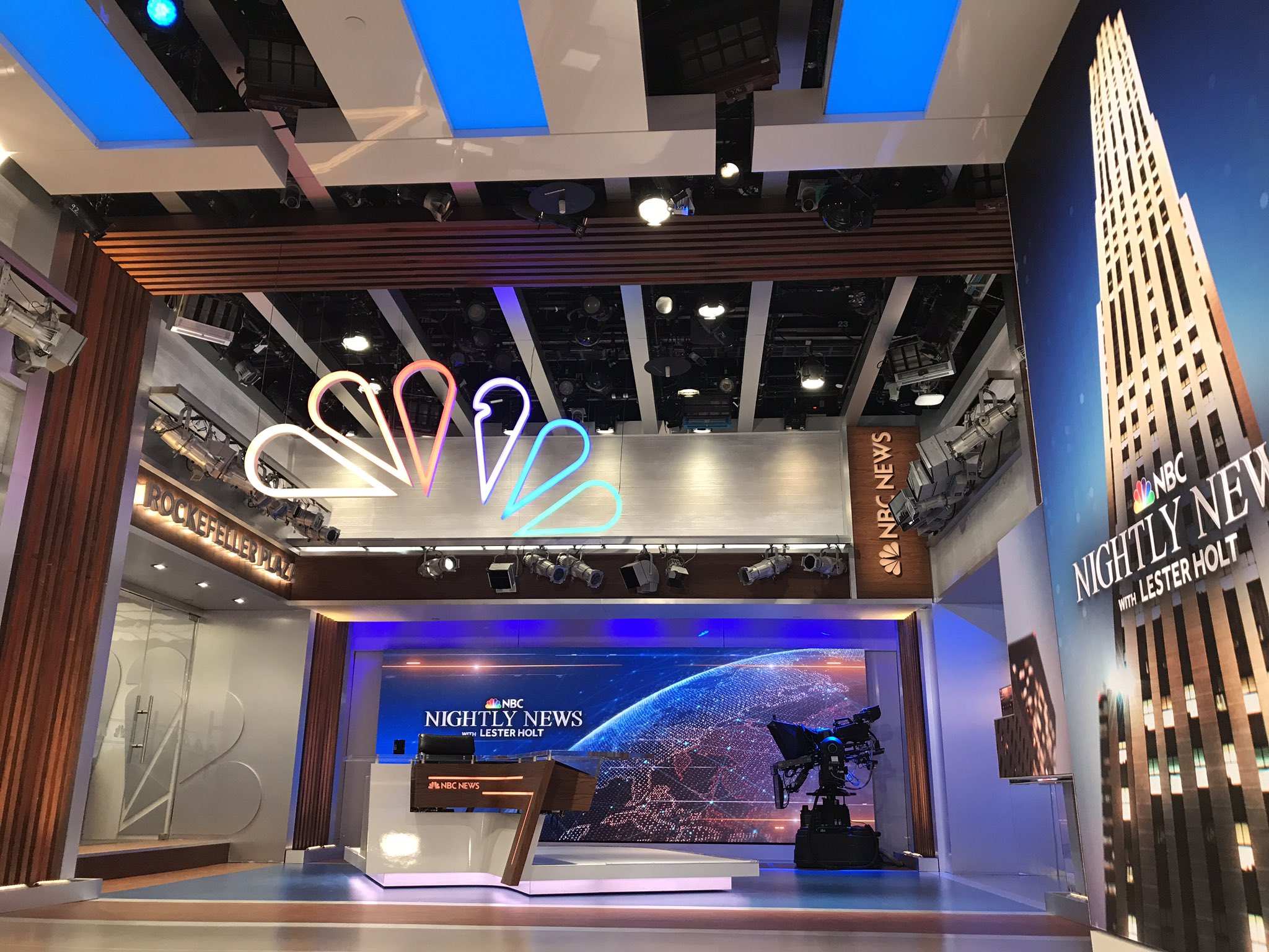 News Studio Background Nbc