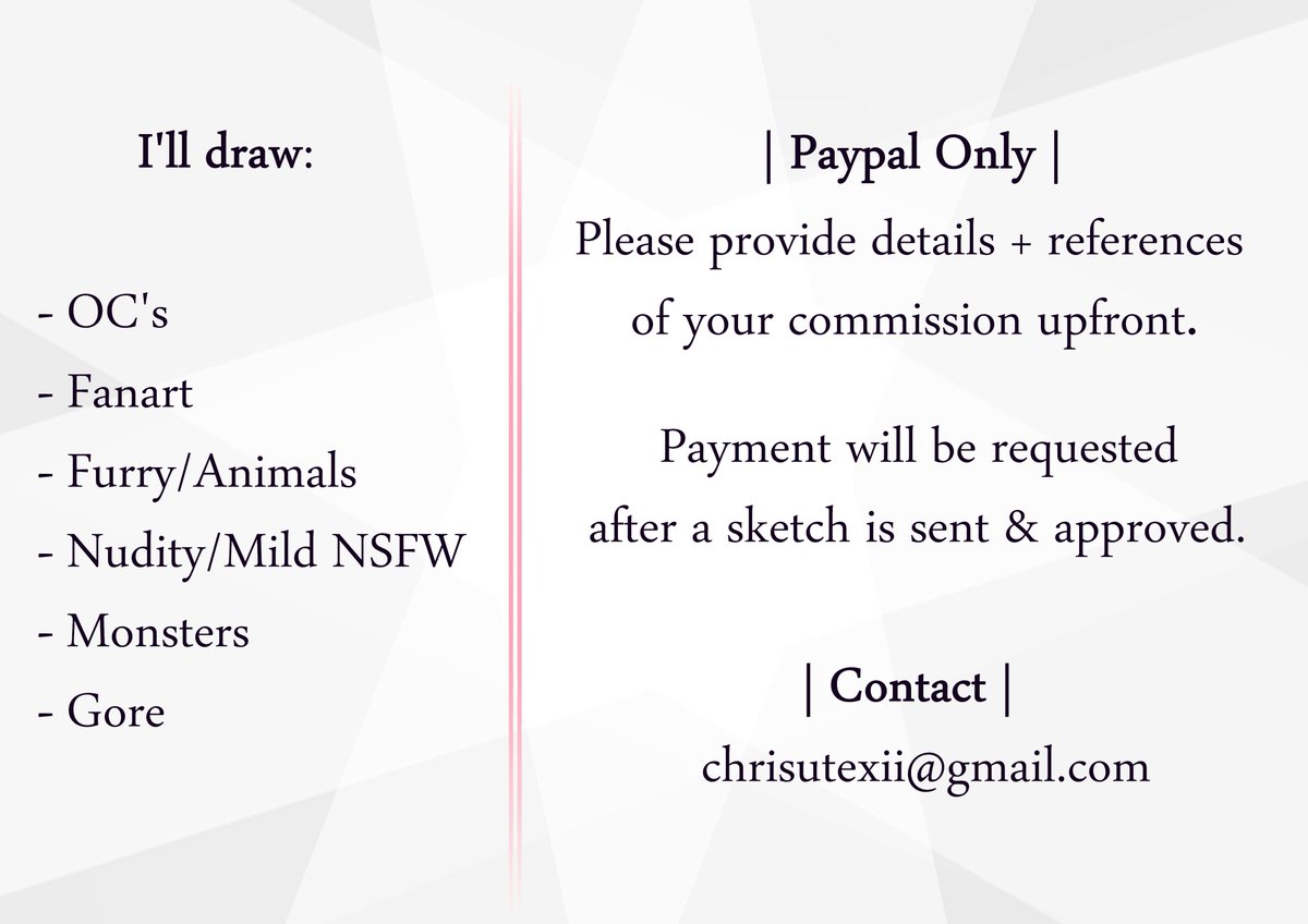 COMMISSIONS ARE OPEN! - https://t.co/wGaw5H0mEk #commissio」Chris H.🍄🌿 ...