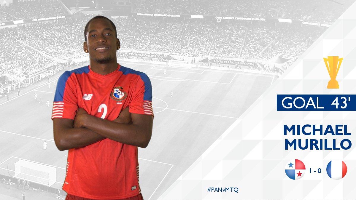 GCGoal Panama, Michael Murillo No. 2 | fepafut LFM972_officiel GoldCup2017 CopaOro2017 PAN MTQ ...