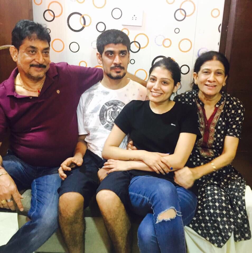 Neelesh Misra And His Wife