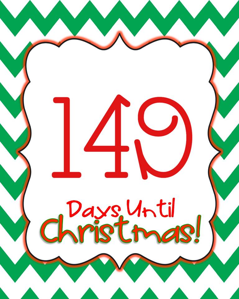 24 Days Till Christmas Clipart