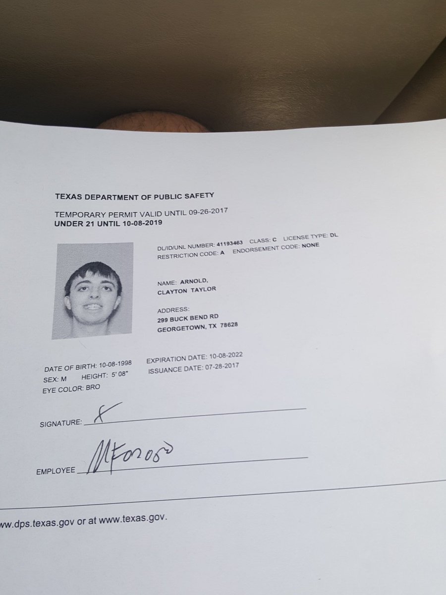 Temporary Texas Paper Id Temporary Texas Paper Id