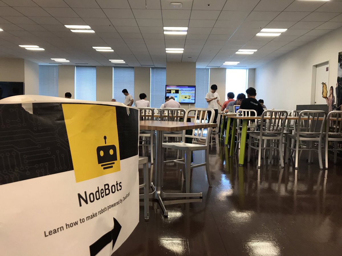 International NodeBots Day 2017 in Tokyo - Togetter [トゥギャッター]