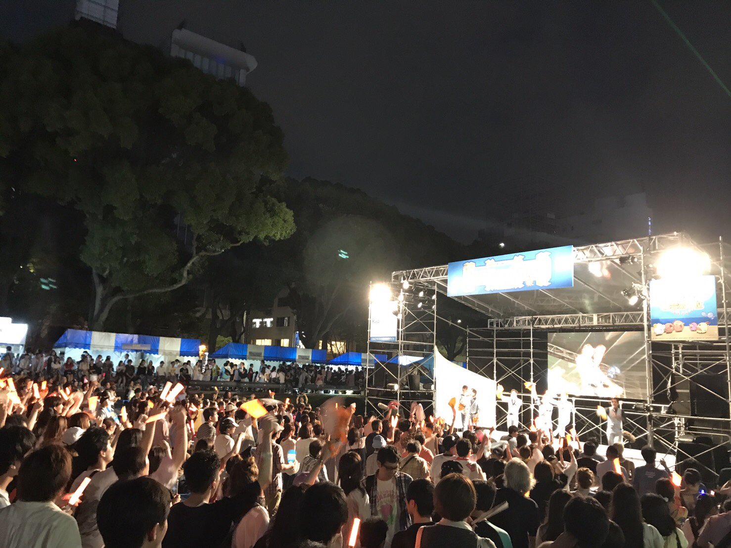 中山優貴-SOLIDEMO on Twitter: "CBCラジオ夏まつり、終わりました(^^)暑い中、待っててくれた皆さん、初めて見てくれた皆さん、Collarsのみんな、本当にありがとう ...