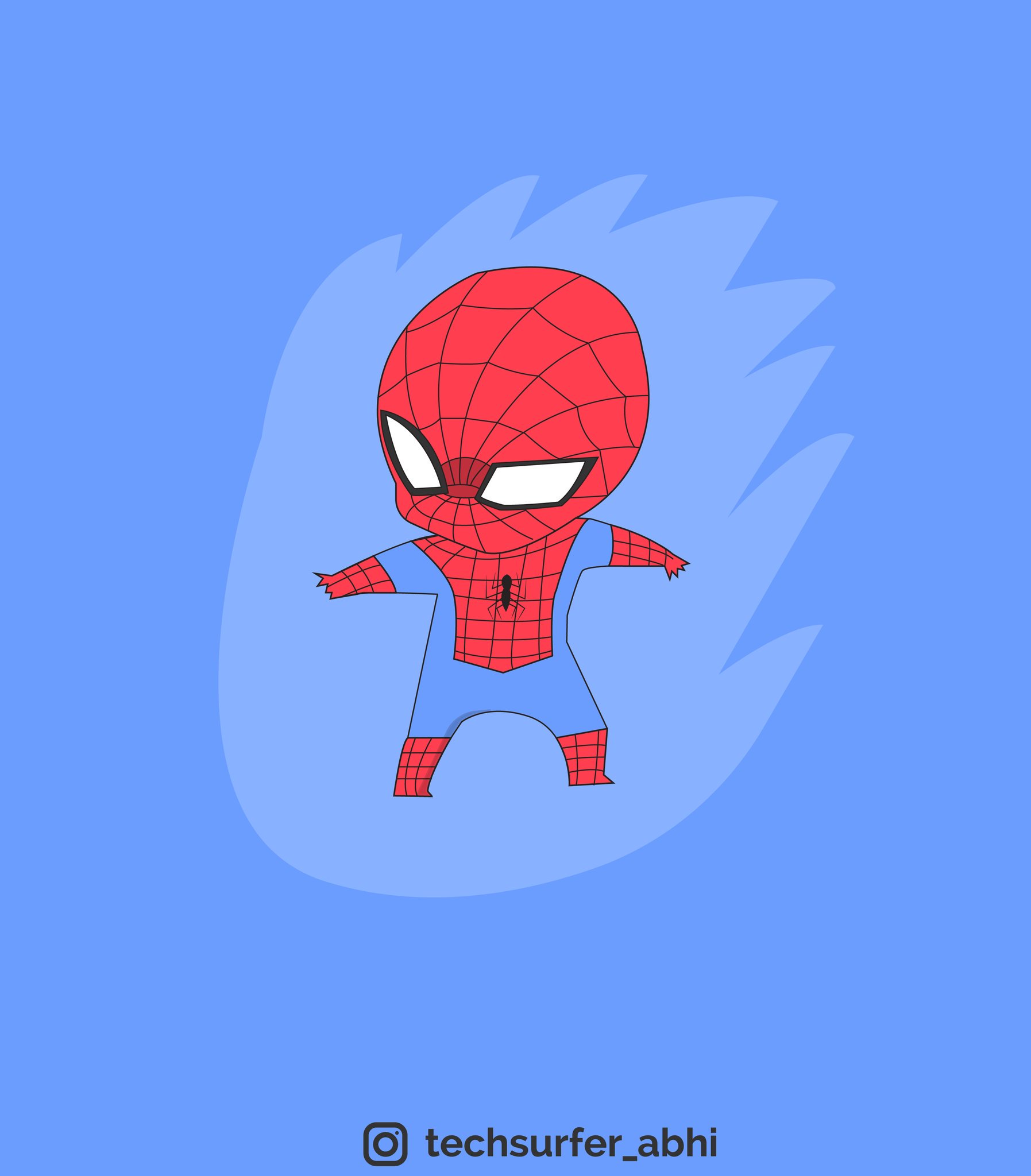 Chibi Drawings Spiderman