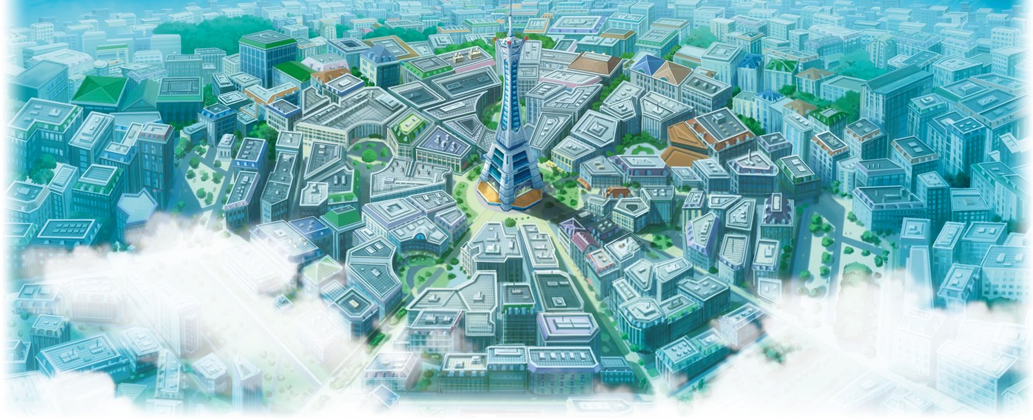 Pokemon Anime Cities