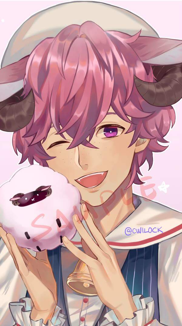 Anime Sheep Boy