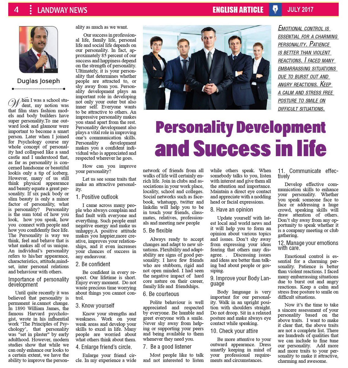 Personal Development Articles