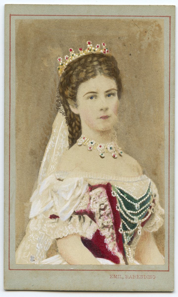 D. Amélia e D. Maria Pia receberam a Imperatriz Elizabeth Amalie ...