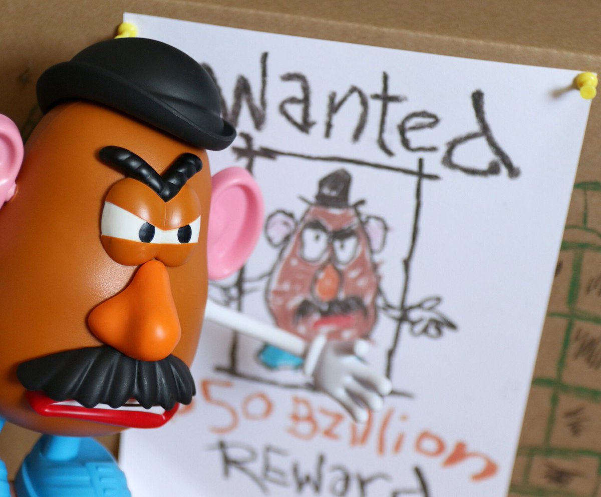 Angry Eyes Mr Potato Head