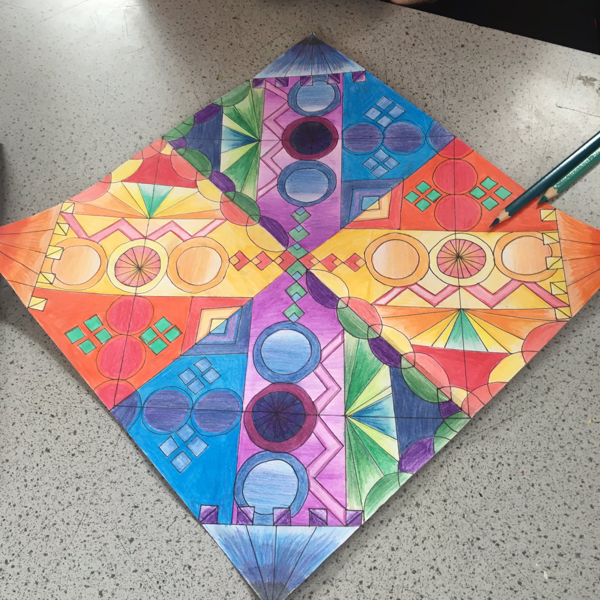 Rotational Symmetry Art