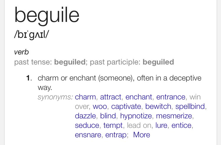 Beguile Meaning