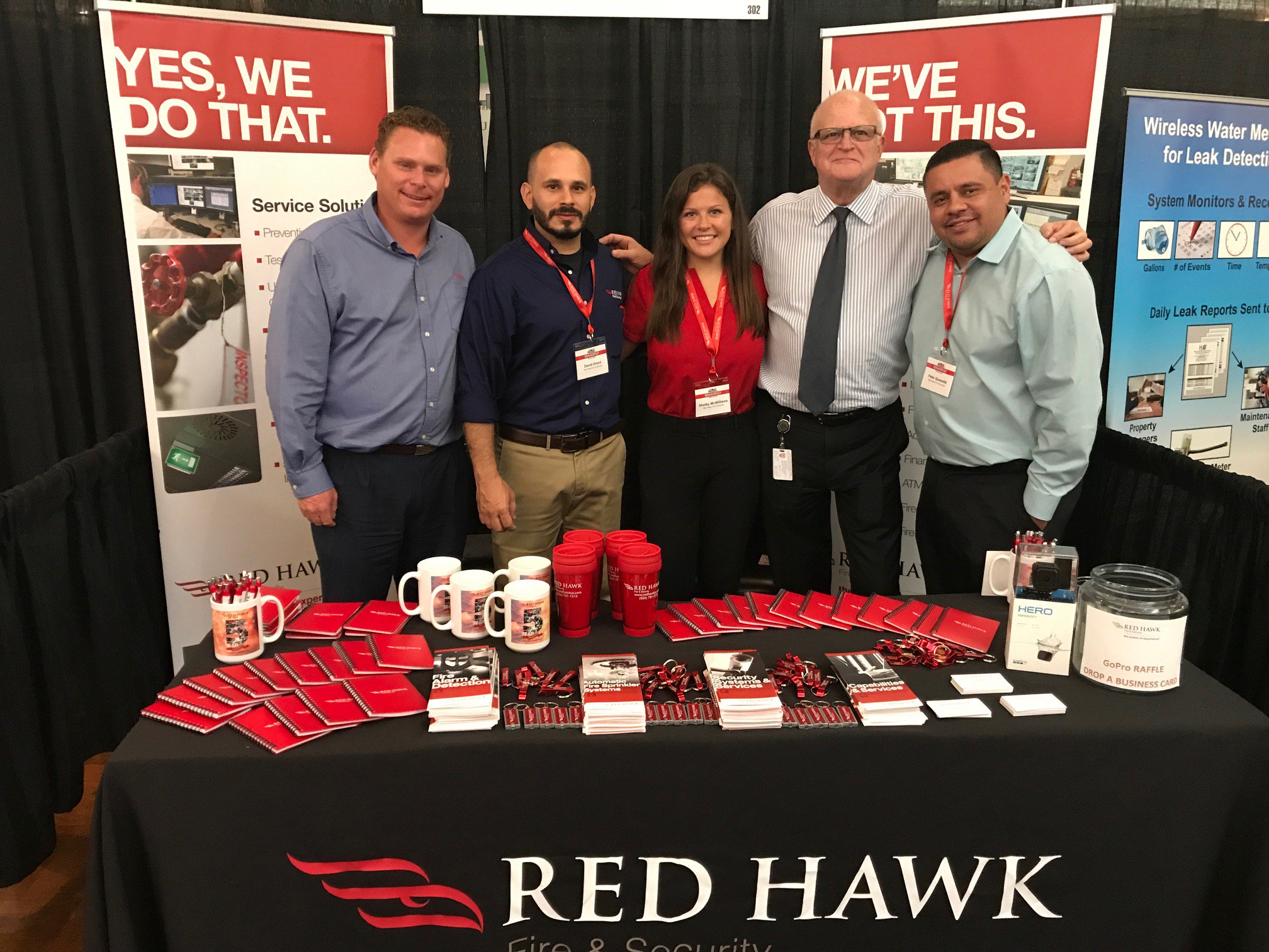 Red Hawk Fire And Security Logo