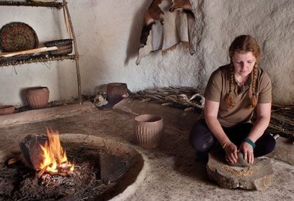 Inside A Neolithic Home