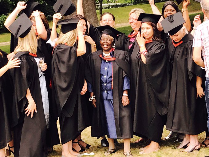74-year-old Grandmother Graduates With First Class Degree At UK ...
