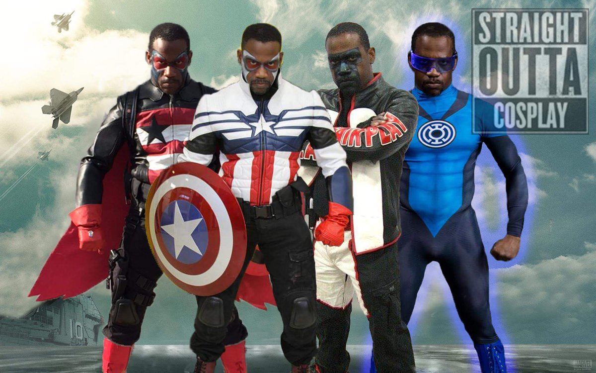 Marvel Falcon Cosplay