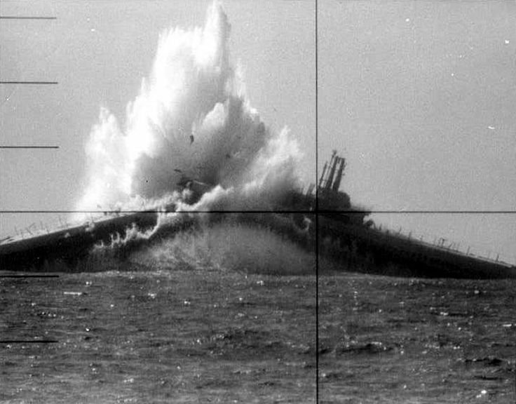 Wwii Submarine Periscope Being Used