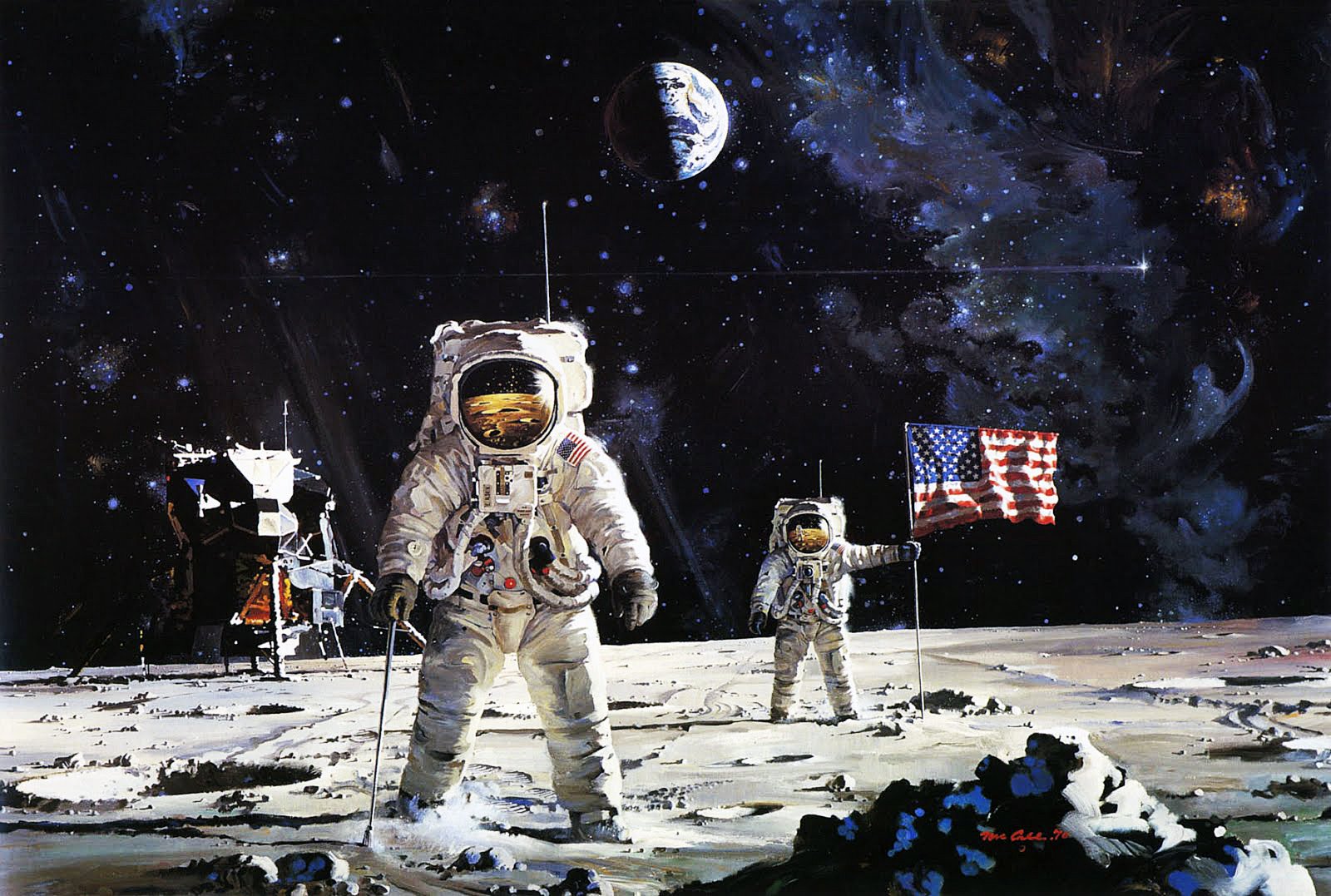 Apollo 11 Robert Mccall