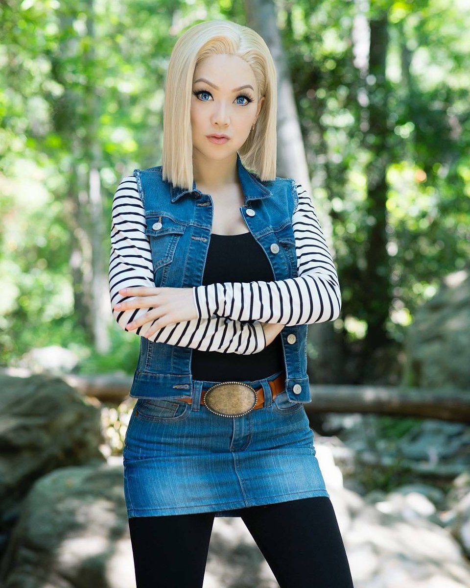 (19) Twitter | Cosplay outfits, Cosplay woman, Android 18 cosplay