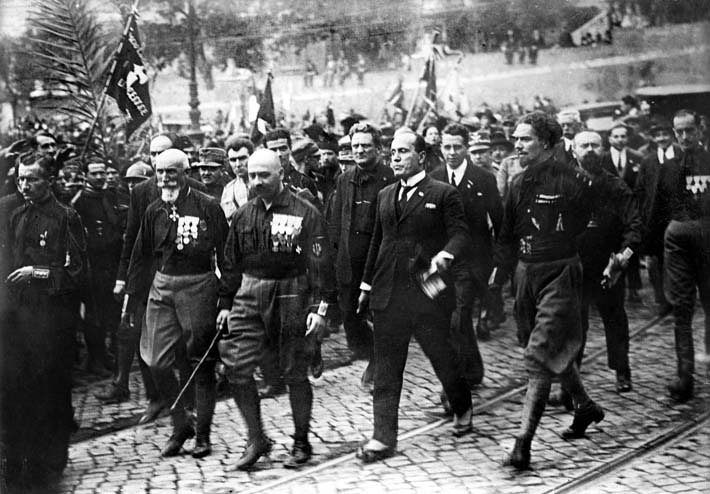 Benito Mussolini Black Shirts