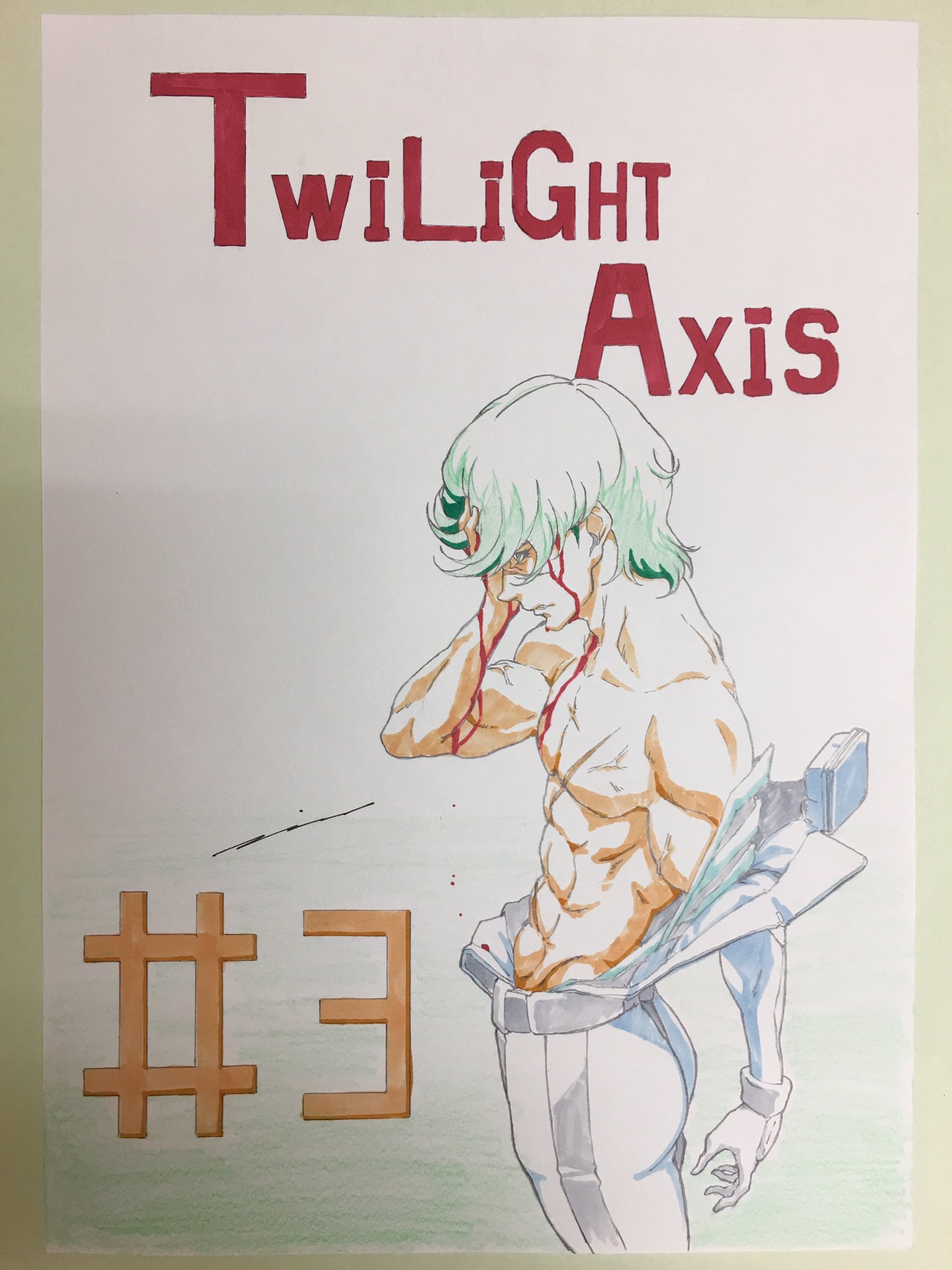金世俊 (Sejoon Kim) on Twitter: "今日はTwilight Axis #3公開です。 絵はバイアラン・イゾルデのパイロット、 ヴァルター・フェルモです。 https ...