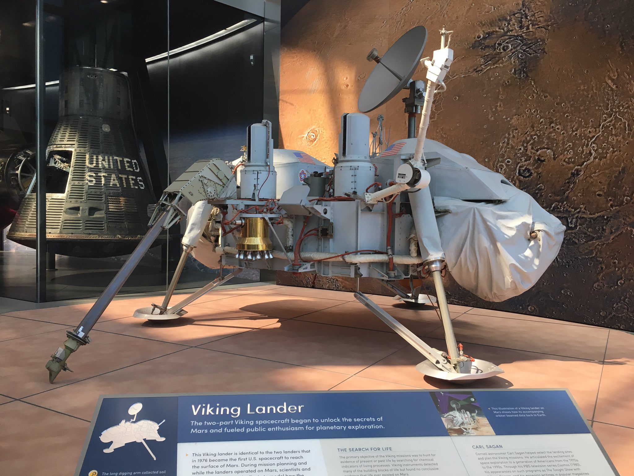 Vikings Spacecraft On And Two