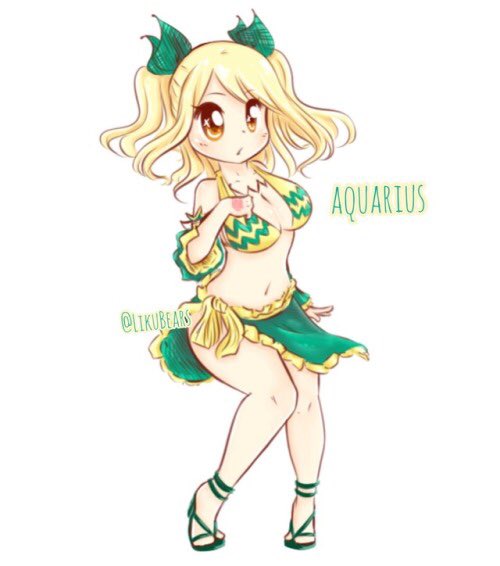 Aquarius Fairy Tail Chibi