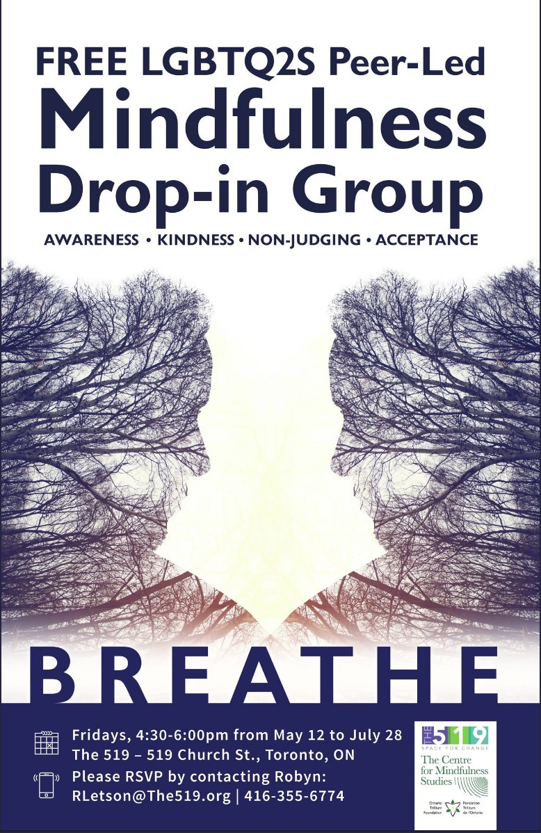 Mindfulness Drop-in · Centre for Mindfulness Studies Mindfulness Drop-in · Centre for Mindfulness Studies