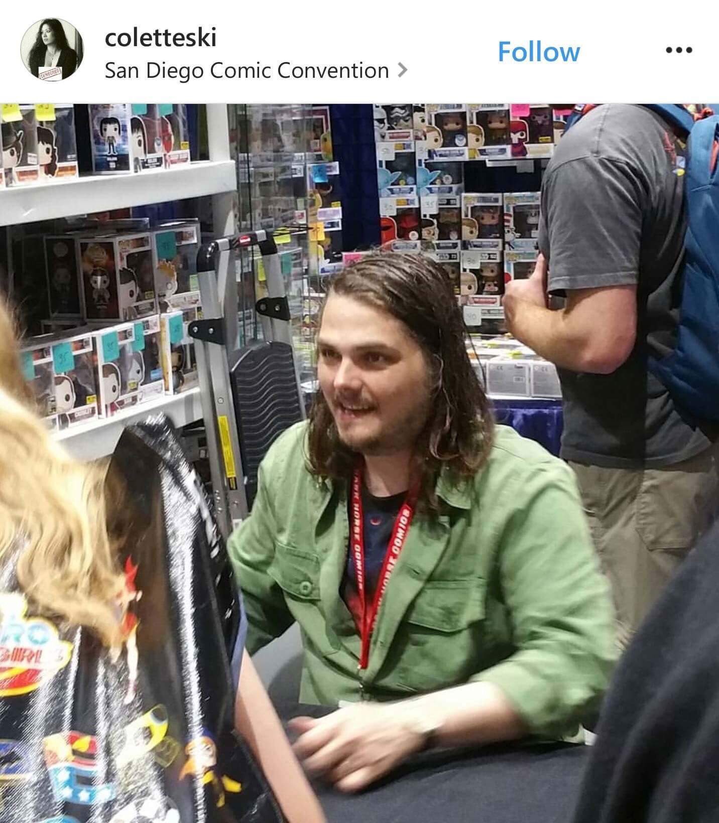 Gerard Way Comic Con
