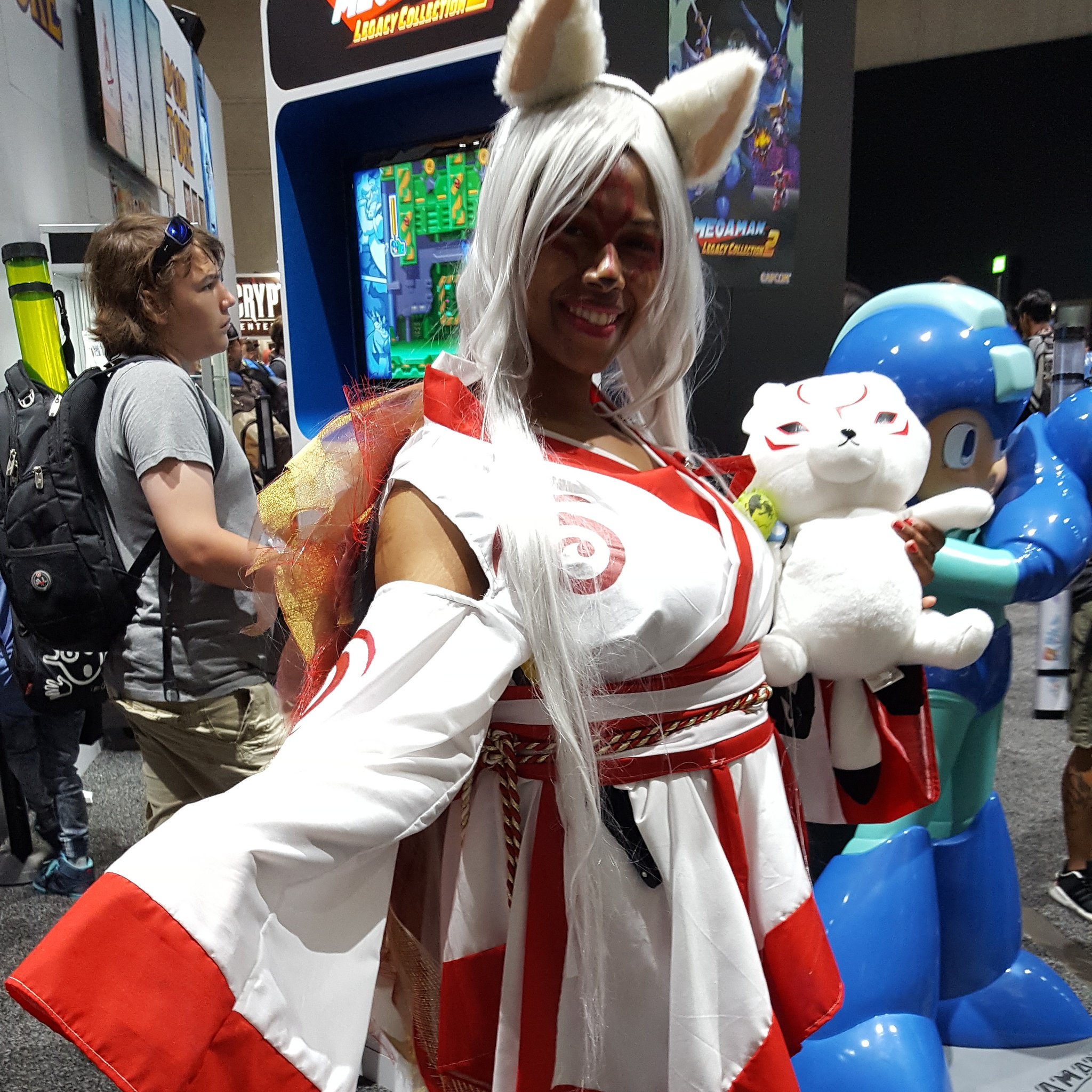 Capcom USA on Twitter: "Beautiful Amaterasu cosplay by @aunumwolf42 at #SDCC2017!…