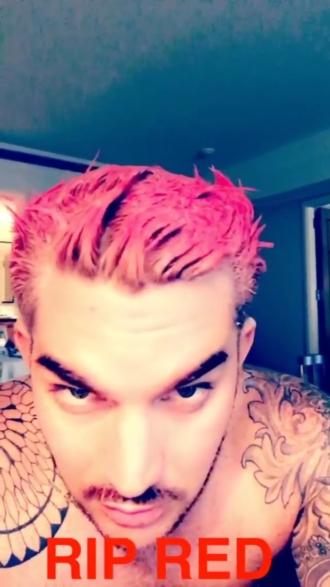 Adam Lambert Red Hair