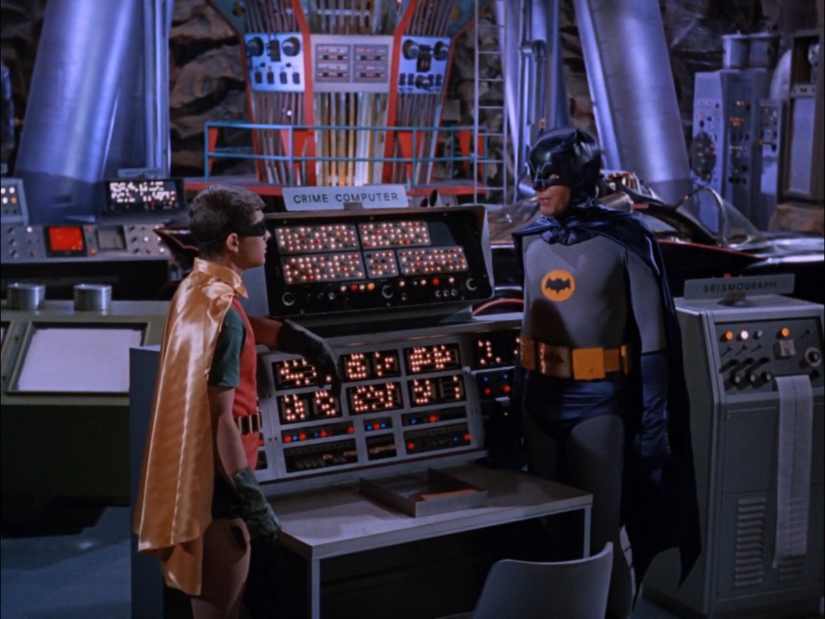Batman Batcave Computer