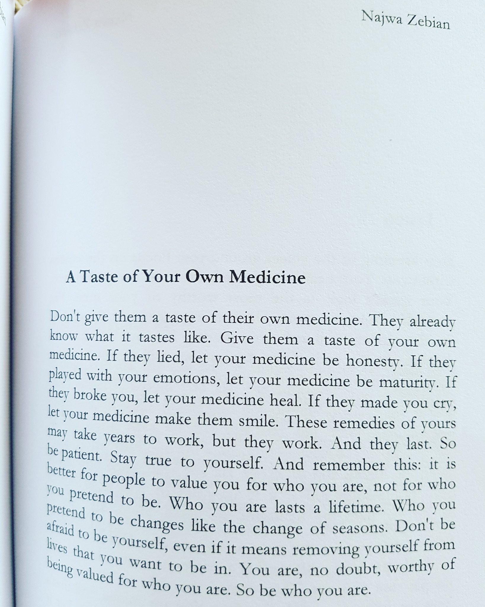 A Taste Of Your Own Medicine Quotes