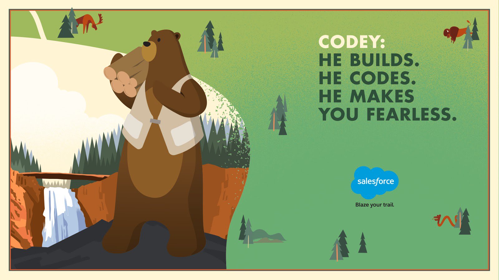 Salesforce on Twitter: "Who's your favorite @Trailhead character? 🐻 Meet Codey, Astro, and ...