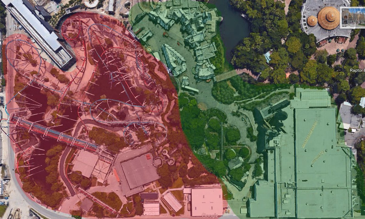 Dragon Challenge Layout