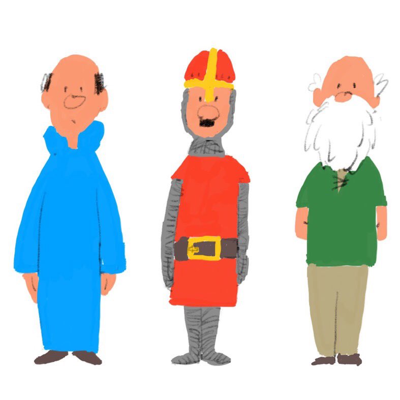 飯田研人 Kento IIDAのイラスト