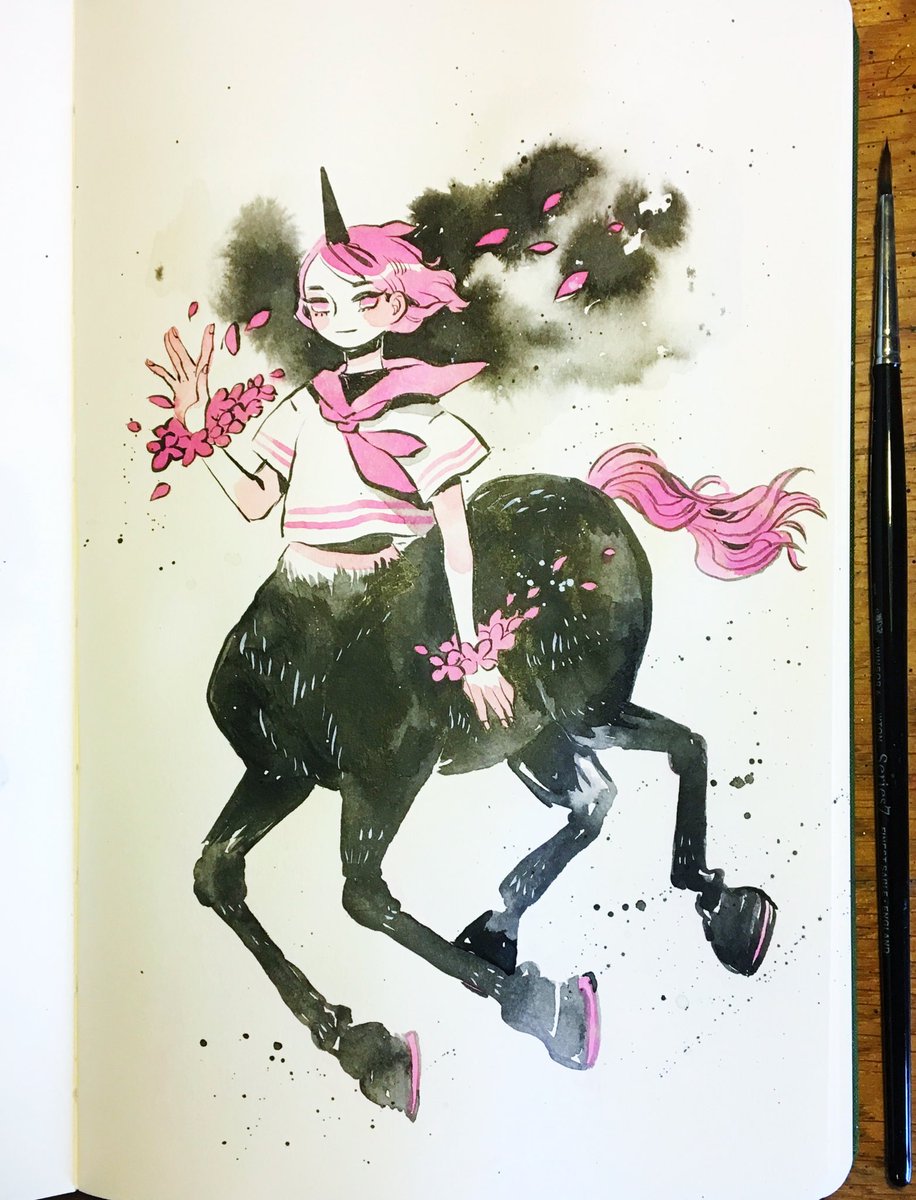 Half Unicorn Half Man