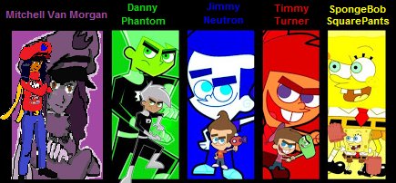 Timmy Turner And Danny Phantom