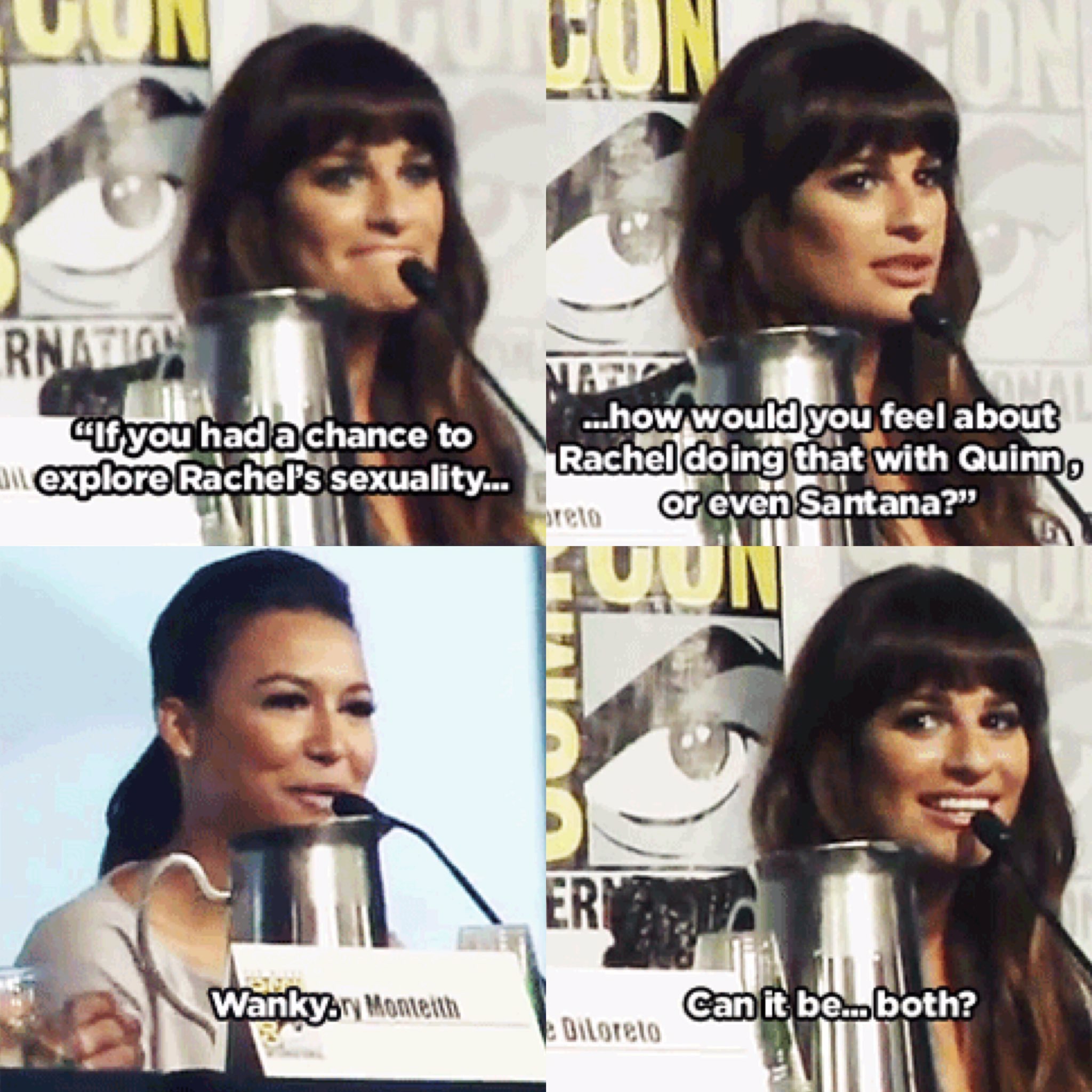 Dianna Agron Memes Chris Colfer And Dianna Agron By RinVOCAppend On