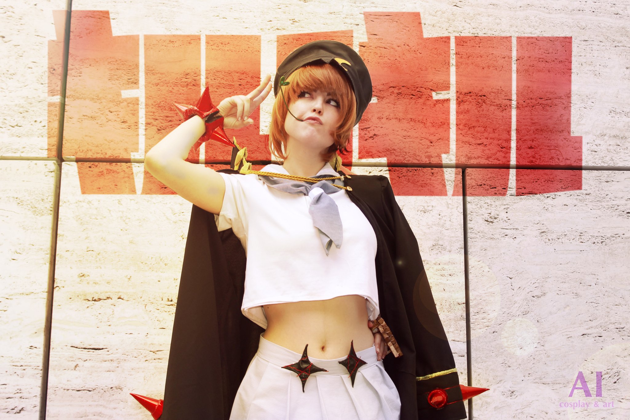 Mako Mankanshoku Fight Club Cosplay