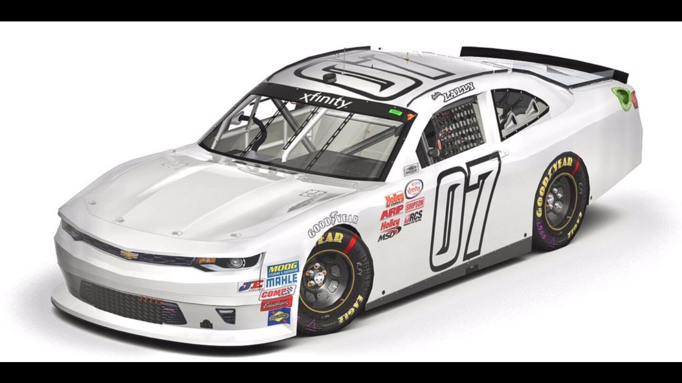 Blank Nascar Car Side