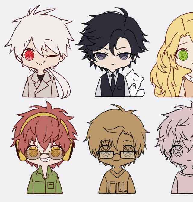 「RFA stickers wip 超~級慢_(:3 JL) #mysticmessenger #RFA 」Chanman🪐CommsOPENの漫画