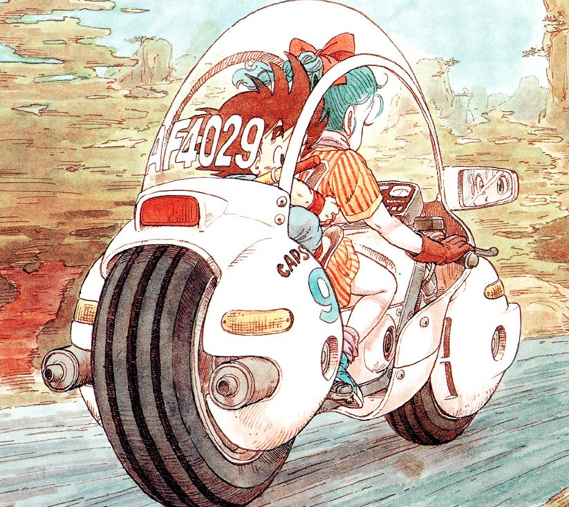 The many vehicles of Bulma : r/dbz