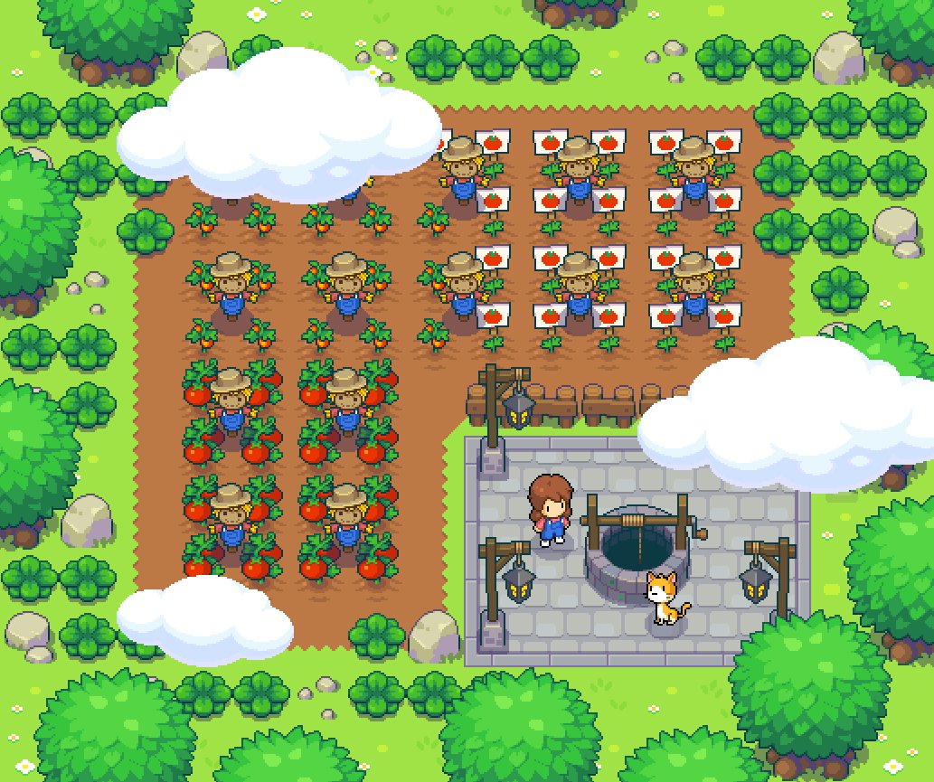 Pin by Hà My Đinh on farm | Pixel art design, Pixel art games, Pixel art